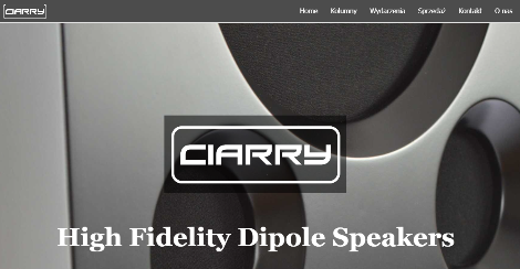 CIARRY - Kolumny głośnikowe klasy High End. Kluczowy element w każdym ...